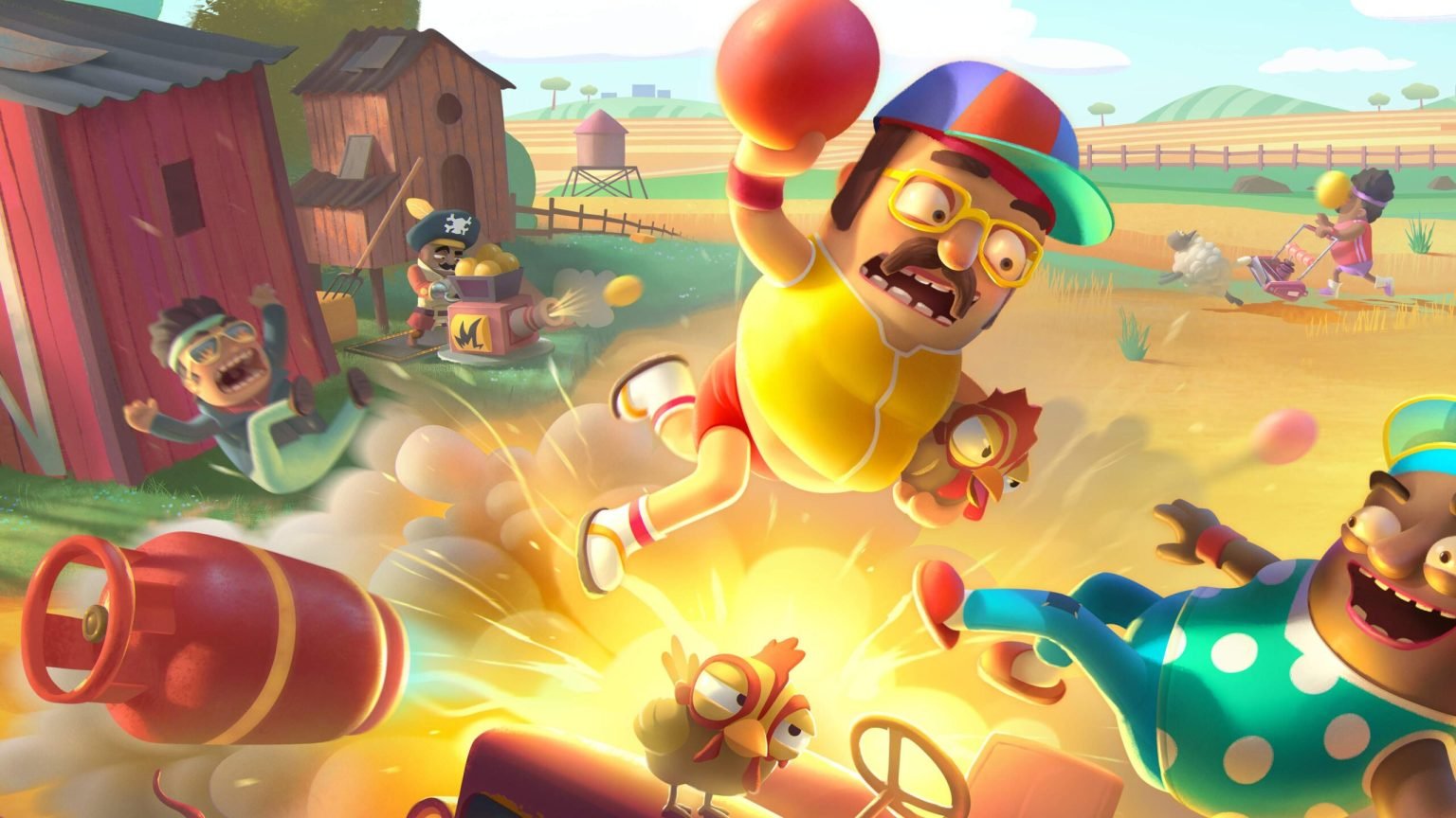 Ubisoft lança Oddballers, um divertido party game de queimada - Xbox Mania